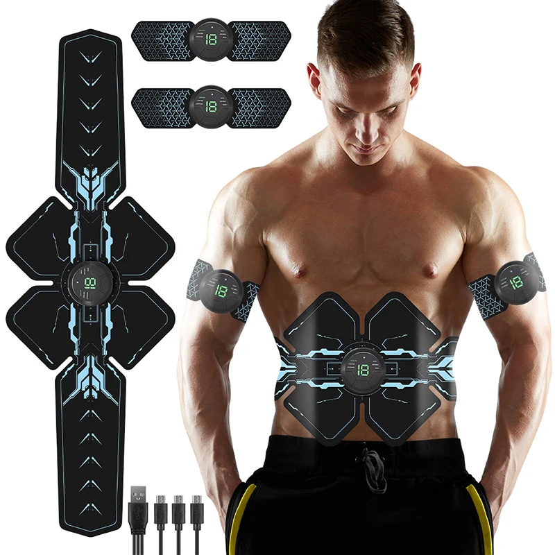 EMS-Training-Device-Abdominal-Muscle-Trainer-Portable-Muscle-Stimulator ...