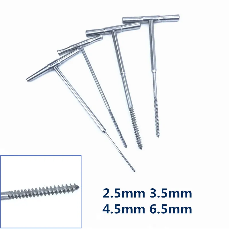 Bone T Handle Tapping Pliers For Screw Extractors Veterinary Stainless ...