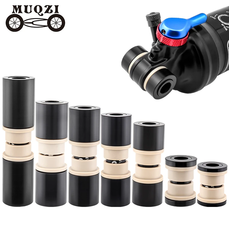 MUQZI MTB 리어 쇼크 부싱 22 24 32 44 50 52 54 68mm 내경 8mm 산악 자전거 쇼크 업소버 장착 부품, 충격 흡수 쇼크 업소버 리어샥 부싱 ...