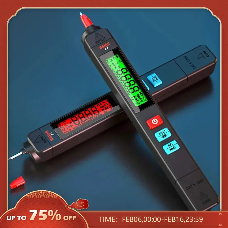 BSIDE-Multimeter-Digital-Tester-Smart-Pen-Type-Voltage-Detector-DC-AC ...