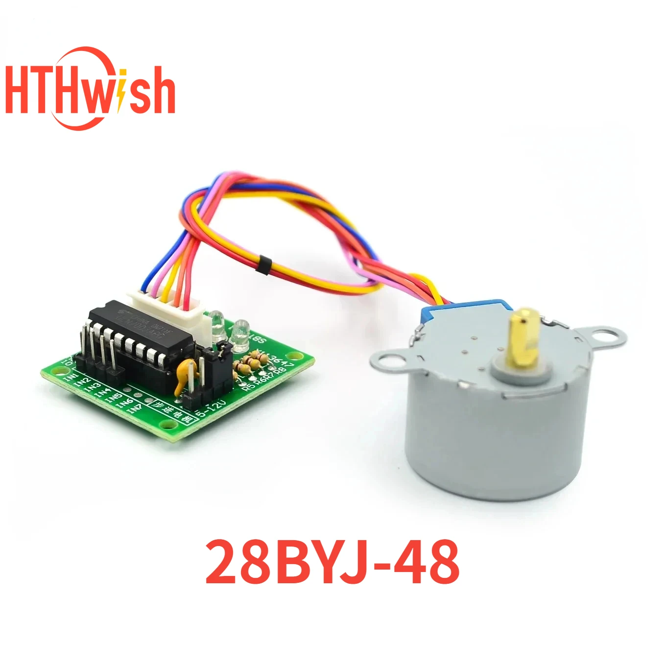 28BYJ-48-5V-stepper-motor-and-ULN2003-driver-test-module-driver-board ...
