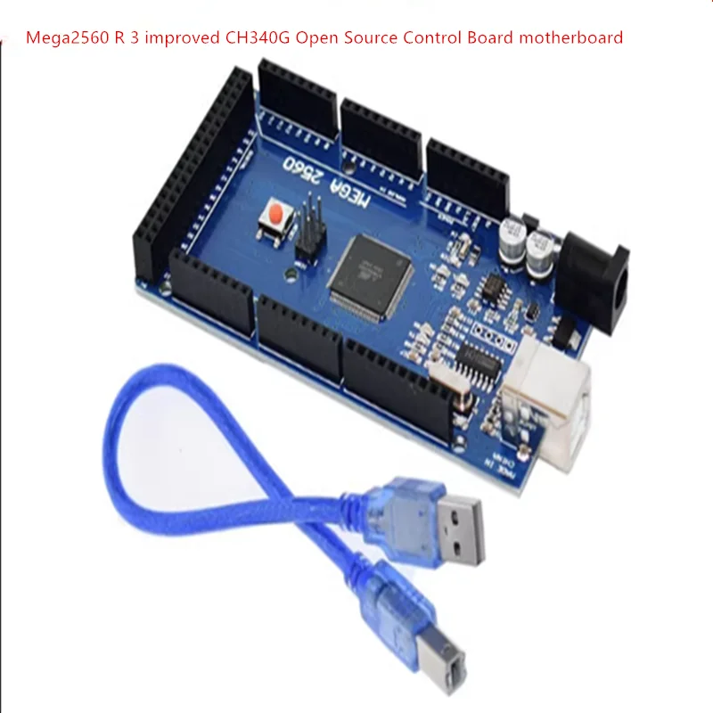 MEGA2560 MEGA 2560 R3 ATmega2560-16AU CH340G AVR placa USB placa de Desenvolvimento MEGA2560 ...