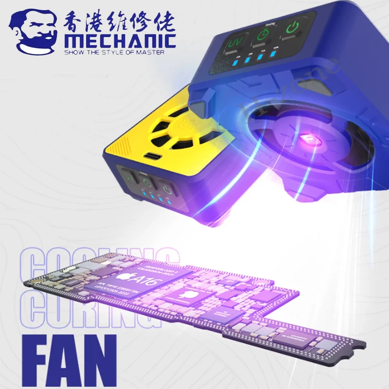 MECHANIC-3-in1-Cooling-Curing-Fan-for-Mobile-Phone-Repair-CUV-3-PCB ...