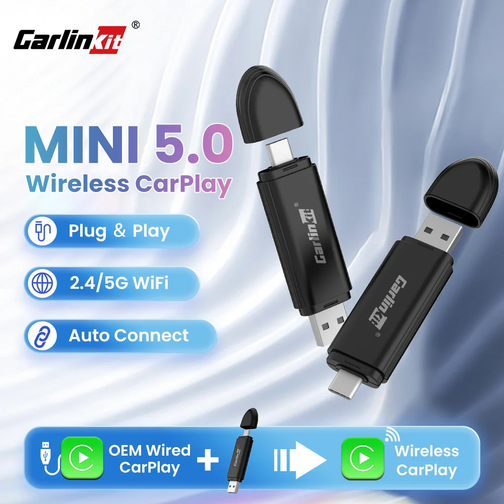 CarlinKit-MINI-5-Wireless-CarPlay-Adapter-Smart-CarPlay-Box-USB-Dongle ...