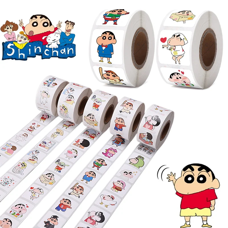 500PCS-Crayon-Shin-chan-Children-s-Cartoon-Stickers-Creative-Hand ...