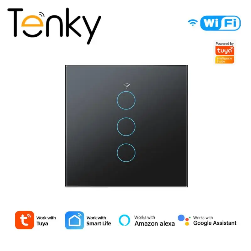 Tenky-Interruptor-t-ctil-inteligente-TUYA-1-2-3-4-Gang-WiFi-bot-n-de ...