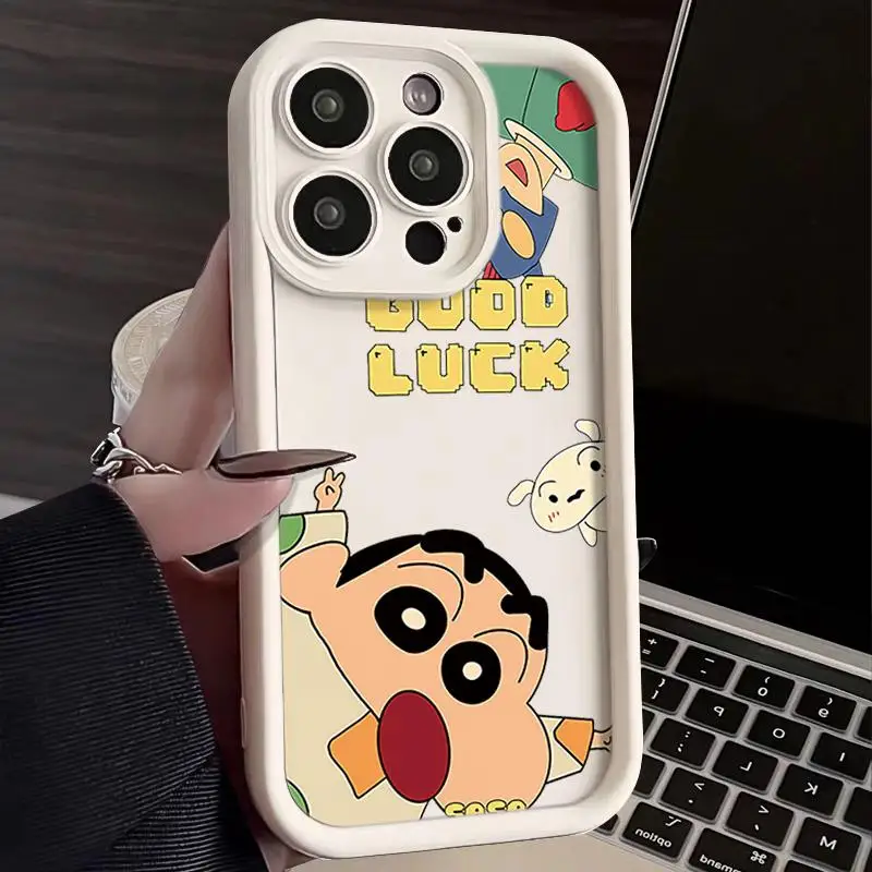 Crayon Shin-chan Cartoon TPU Silicone Phone Case Cover for 6Plus 6sPlus ...
