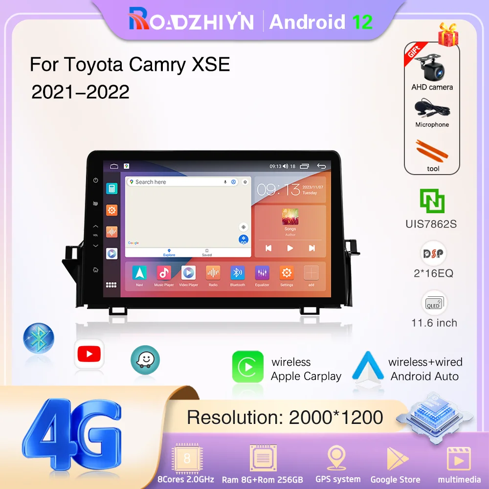 11-6inch-Android12-Car-Multimedia-Video-Player-For-Toyota-Camry-XSE ...