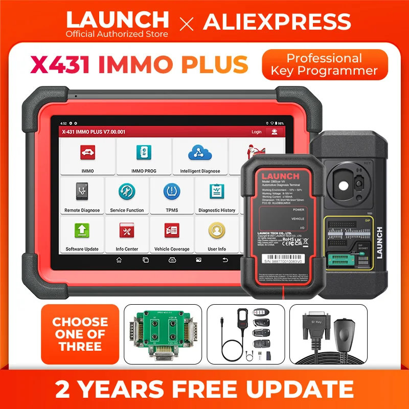 LAUNCH-X431-IMMO-Plus-Car-Key-Programmer-Programming-Tool-Automotive ...