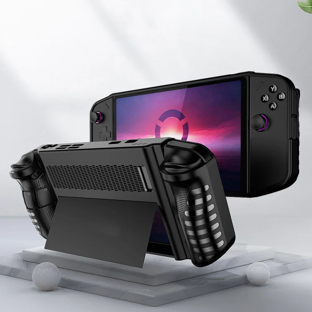 TPU-Soft-Full-Body-Skin-para-Lenovo-Legion-Go-Drop-Proof-Kickstand ...