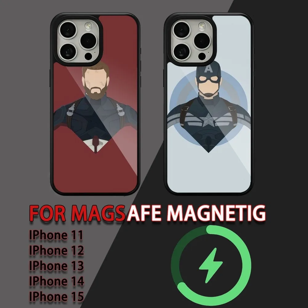 Super-Heros-Captain-Iron-Man-Phone-Case-For-iPhone-15-14-13-12-11-Pro ...