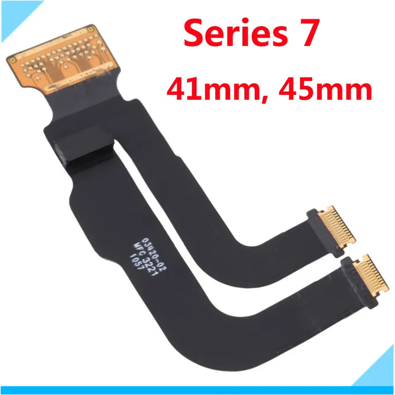 New-LCD-Flex-Cable-For-Apple-Watch-Series-7-41mm-45mm-LCD-Display-Touch ...
