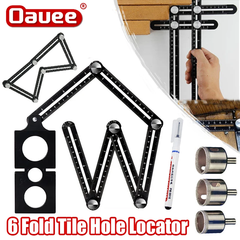 Aluminium Alloy Measuring Ruler Protractor | Aluminium Alloy Angular ...