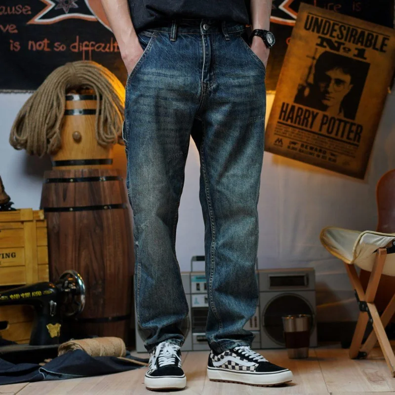 Japanese-Style-Jeans-Men-s-Loose-Micro-Cone-Street-Trend-Straight ...