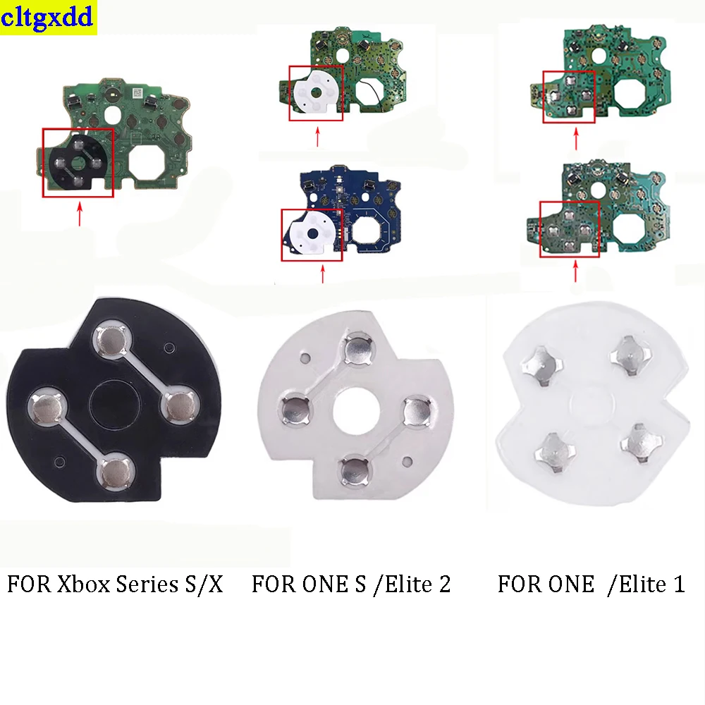 1PCS-FOR-XBOX-ONE-S-Handle-Power-Board-Elastic-Copper-Cross-Pad-XSX ...