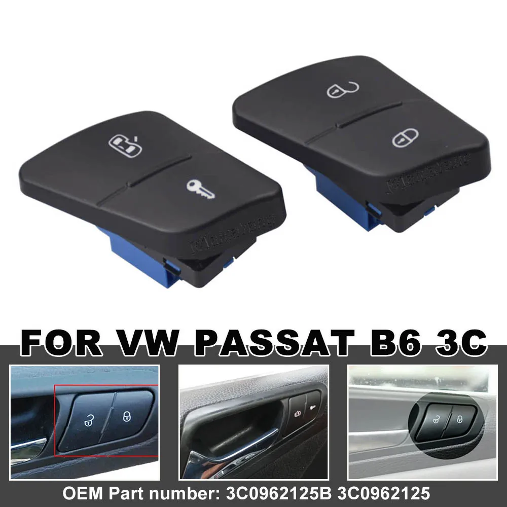 3C0962125B Car Side Central Door Controlling Button Lock Control Switch ...