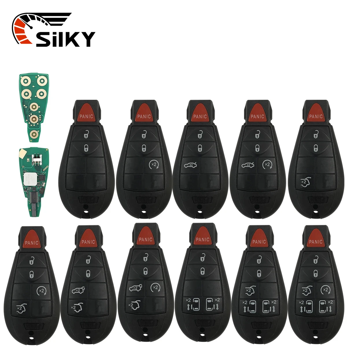 Silky-Keyless-Ir-Fob-Remoto-M3N5Wy783X-Iyz-C01C-Fobik-Dodge-Caravan ...