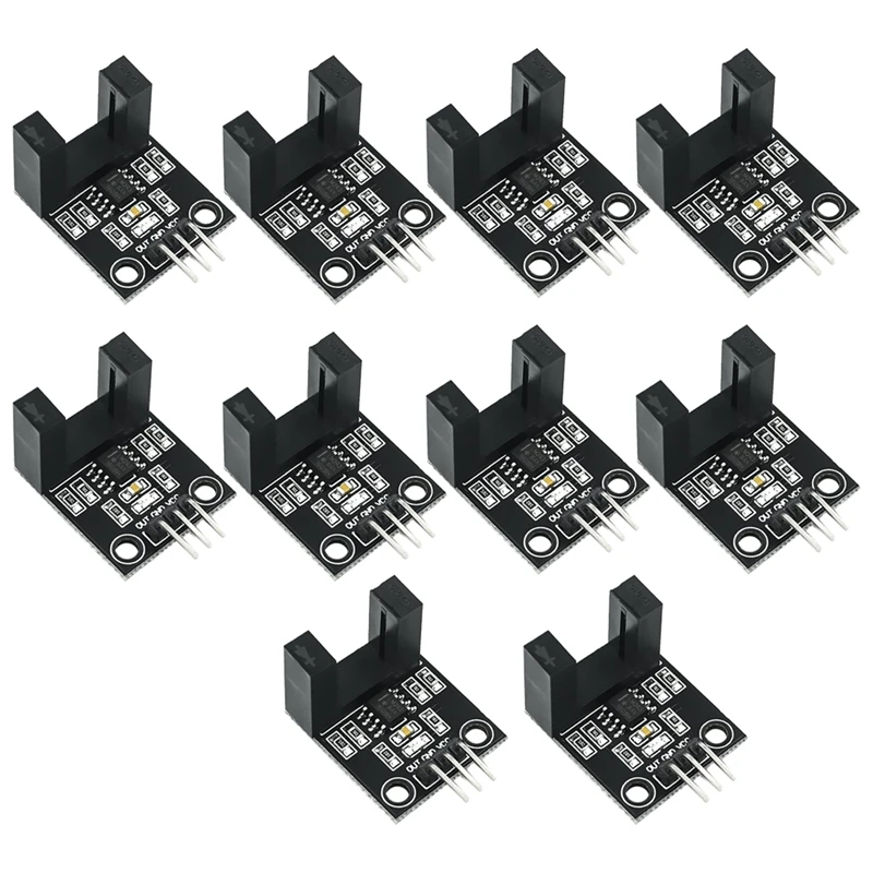 10Pcs Optoelectronic Counting Sensor Module Infrared Counter Sensor ...