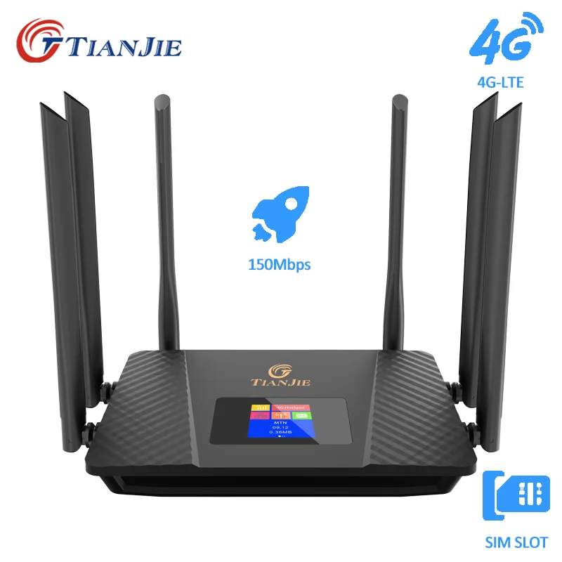 New-dual-band-unlocked-4G-LTE-modem-router-with-SIM-card-slot-150Mbps ...
