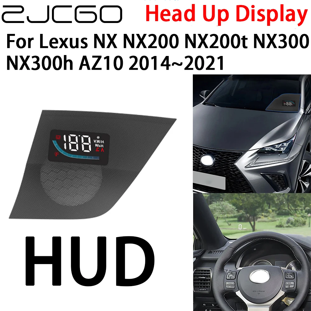 ZJCGO-Car-HUD-Head-Up-Display-Speedometer-Projector-Electronic ...