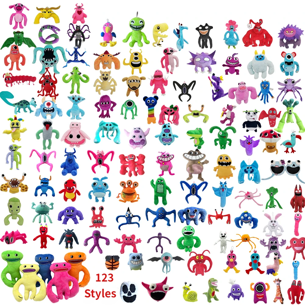 In-Stock-127-Styles-Garten-of-Banban-Plush-Toys-Horror-Game-Figure-Doll ...