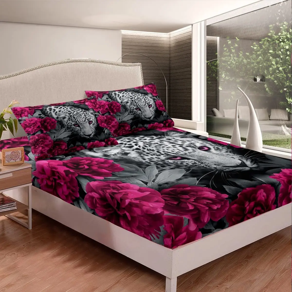 Pink Cheetah Bedding Set