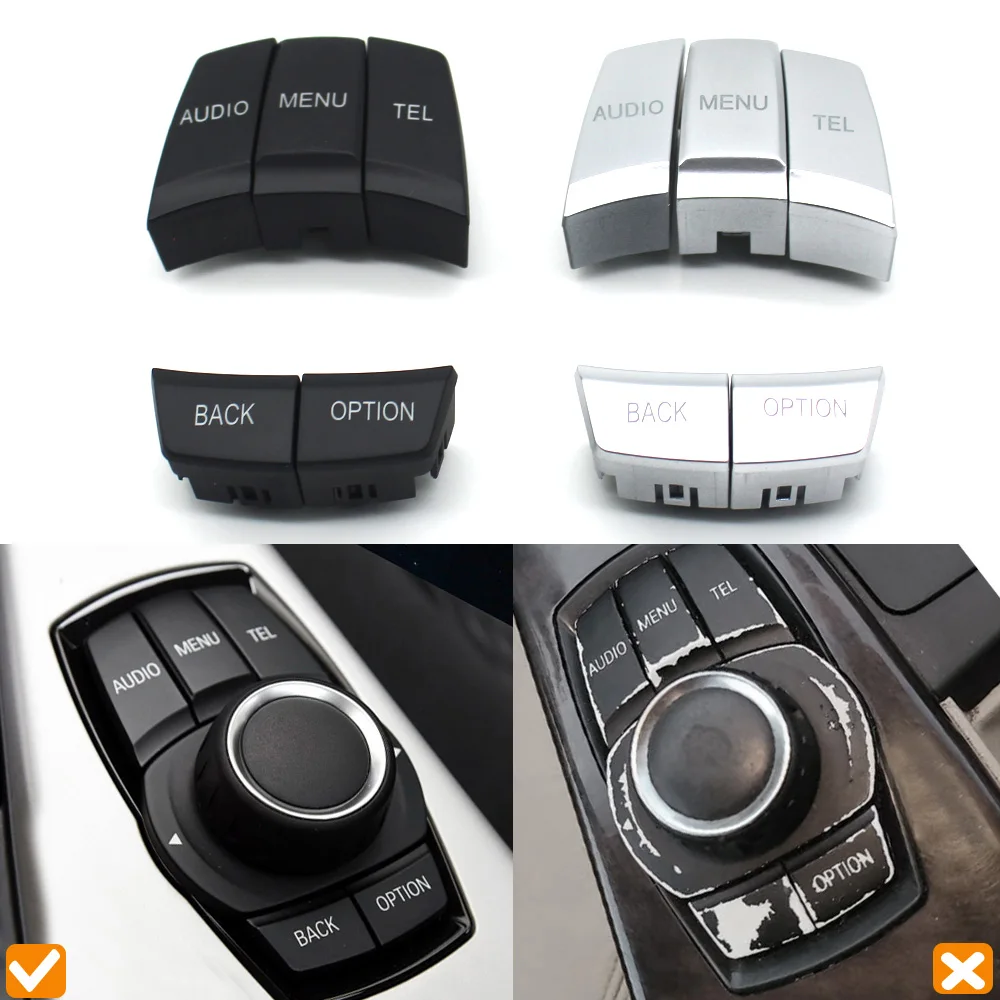 Central-Multimedia-CIC-i-Drive-Control-Button-Kit-For-BMW-1-2-3-4 ...