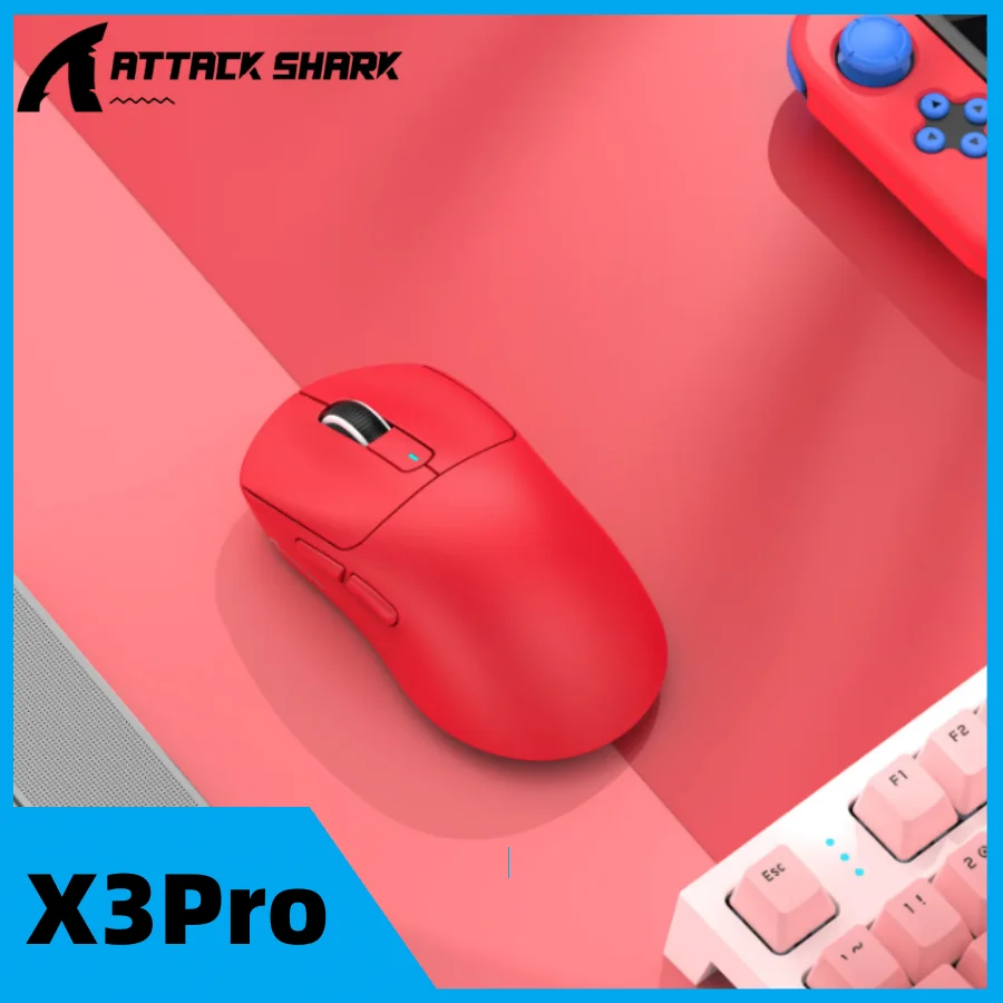 Attack-Shark-X3-Pro-Bluetooth-Wireless-Mouse-Esports-Gaming-Mouse-Tri ...