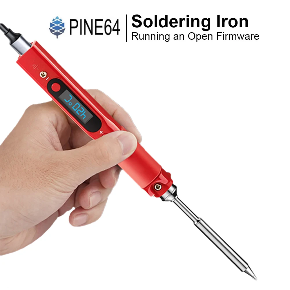 Pine64 V1 Pinecil Smart Soldering Iron Portable TYPE C PD DC Jack for ...