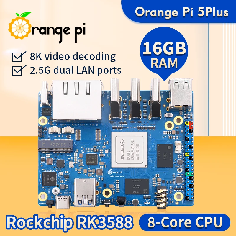 Orange-Pi-5-Plus-16G-RAM-Single-Board-Computer-RK3588-PCIE-Module ...
