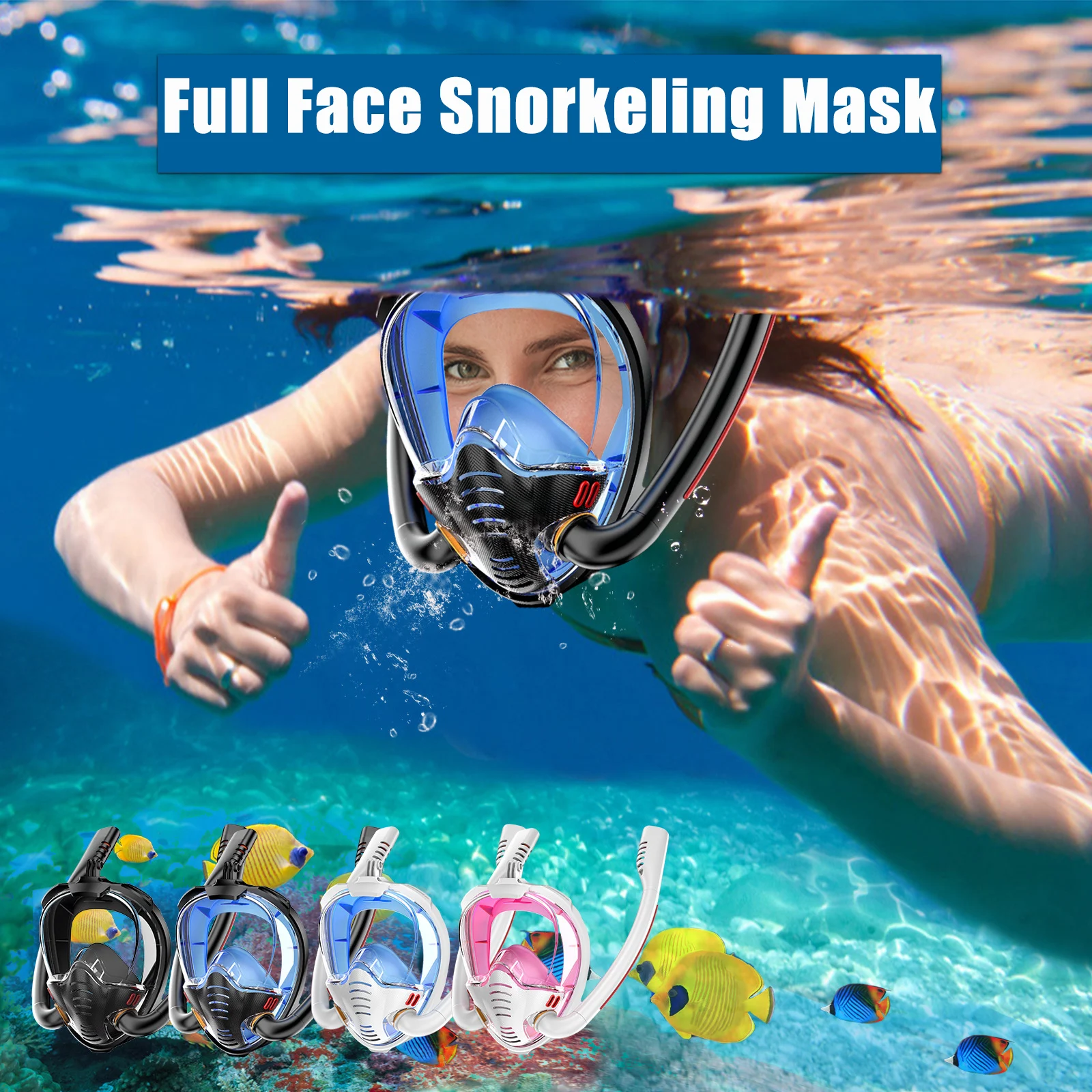Full-Face-Scuba-Snorkeling-Mask-Swimming-Diving-Respirator-Goggles-for ...