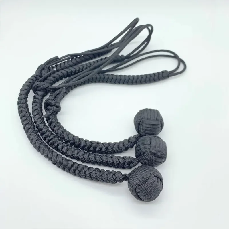 1pc-DIY-Monkey-Fist-Whip-Bracelet-Outdoor-EDC-Self-Defense-Rope-Steel ...