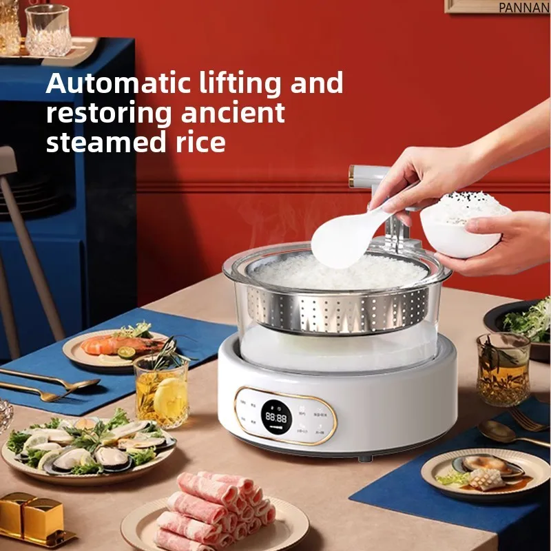 Automatic lifting low-sugar rice cooker 1-5 people Intelligent ...