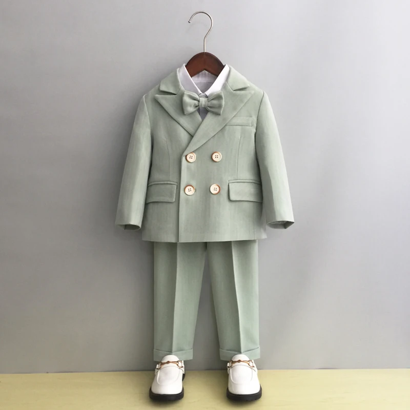 Child-Formal-Dress-Suit-Set-Autumn-Winter-Boys-Wedding-Baby-First ...