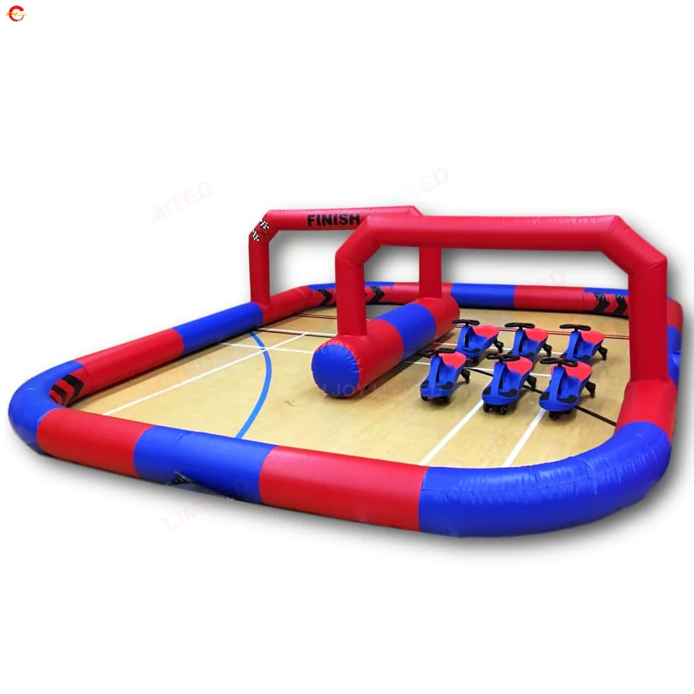 Free-Shipping-6x6m-Oxford-Swing-Car-Inflatable-Air-Track-Blow-Up-Didi ...