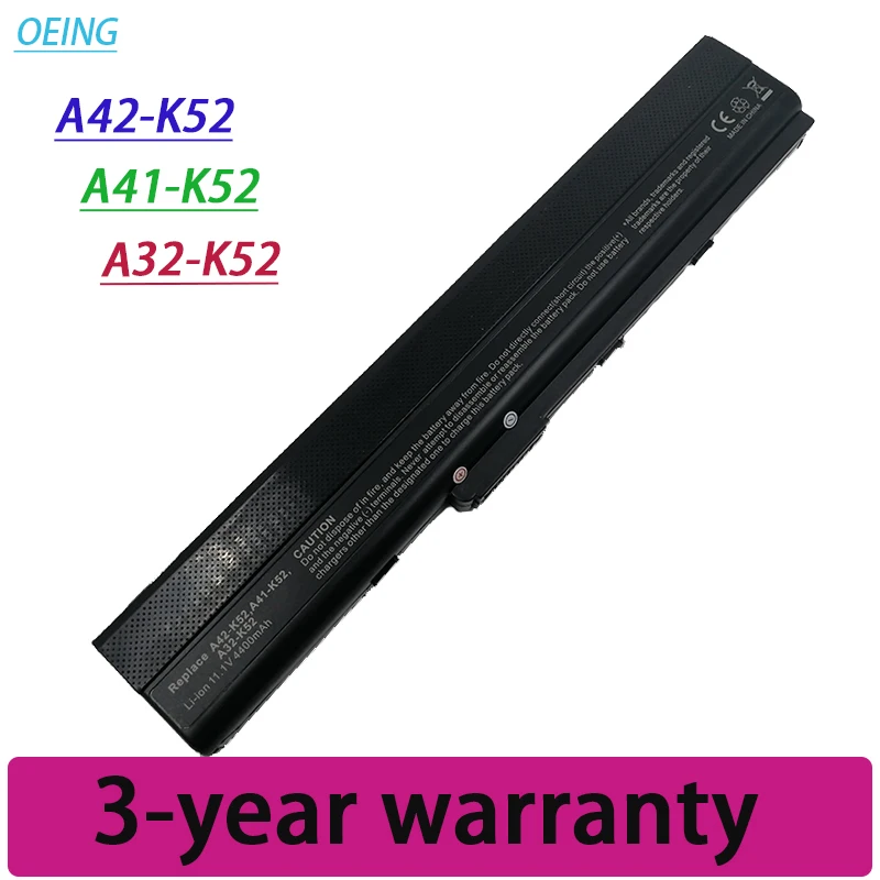9600mah-New-Laptop-Battery-for-ASUS-A32-K52-A31-K52-k52-A52-A52J-X52F ...