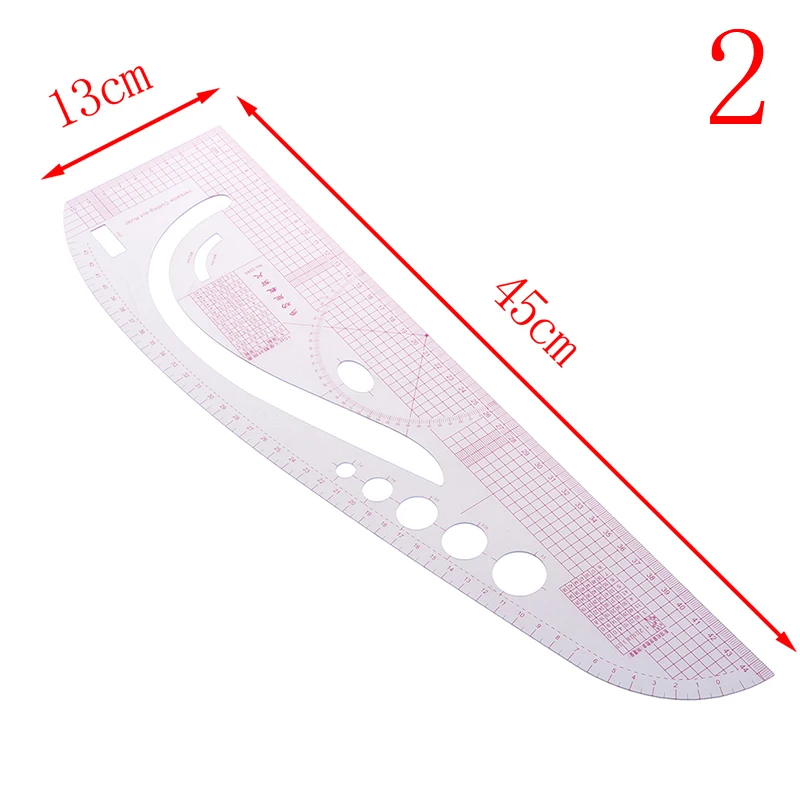 New-1pc-Super-Soft-Plastic-Curve-Ruler-Drawing-Tailor-Ruler-Yardstick ...