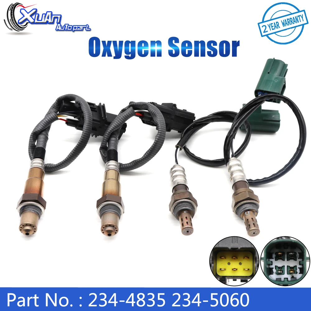 XUAN 4pcs 234-5060 234-4835 Air Fuel Ratio Lambda O2 Oxygen Sensor for Infiniti QX56 for Nissan ...