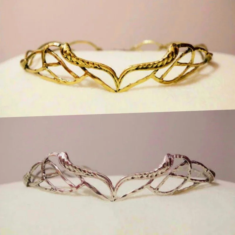 Retrolrond CROWN Elven King Thrandiul The Elf Elven Wreath Tolkien ...