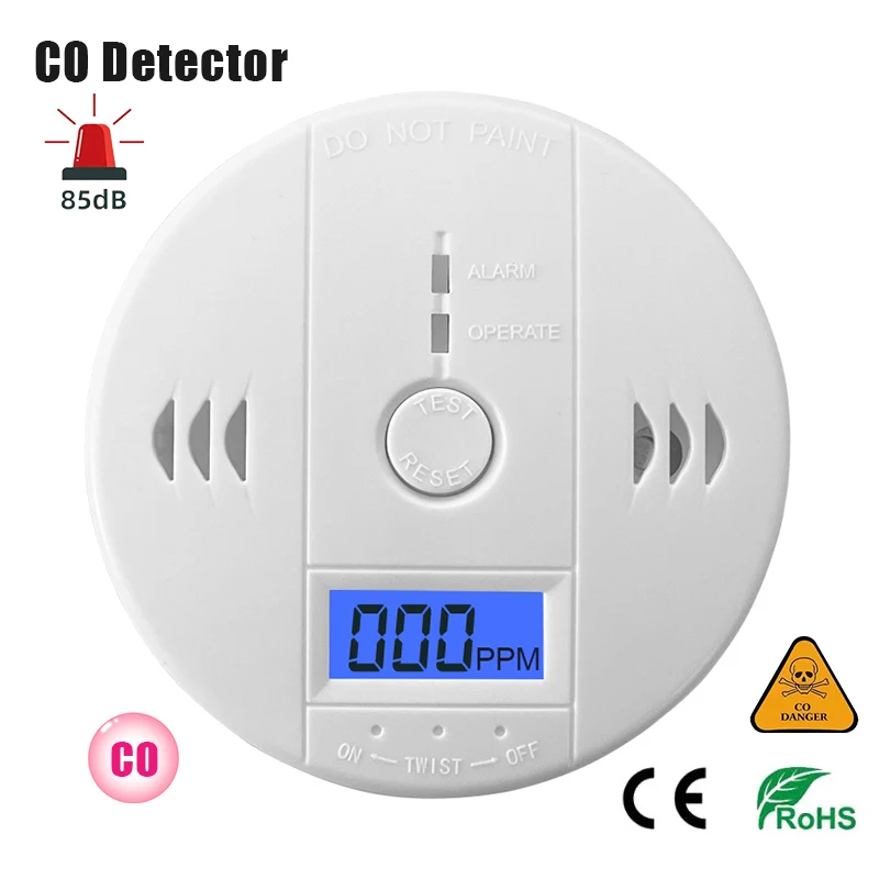 Koolmonoxide-Detector-Alarm-Nieuwe-Foto-Elektrische-Sensor-85db ...