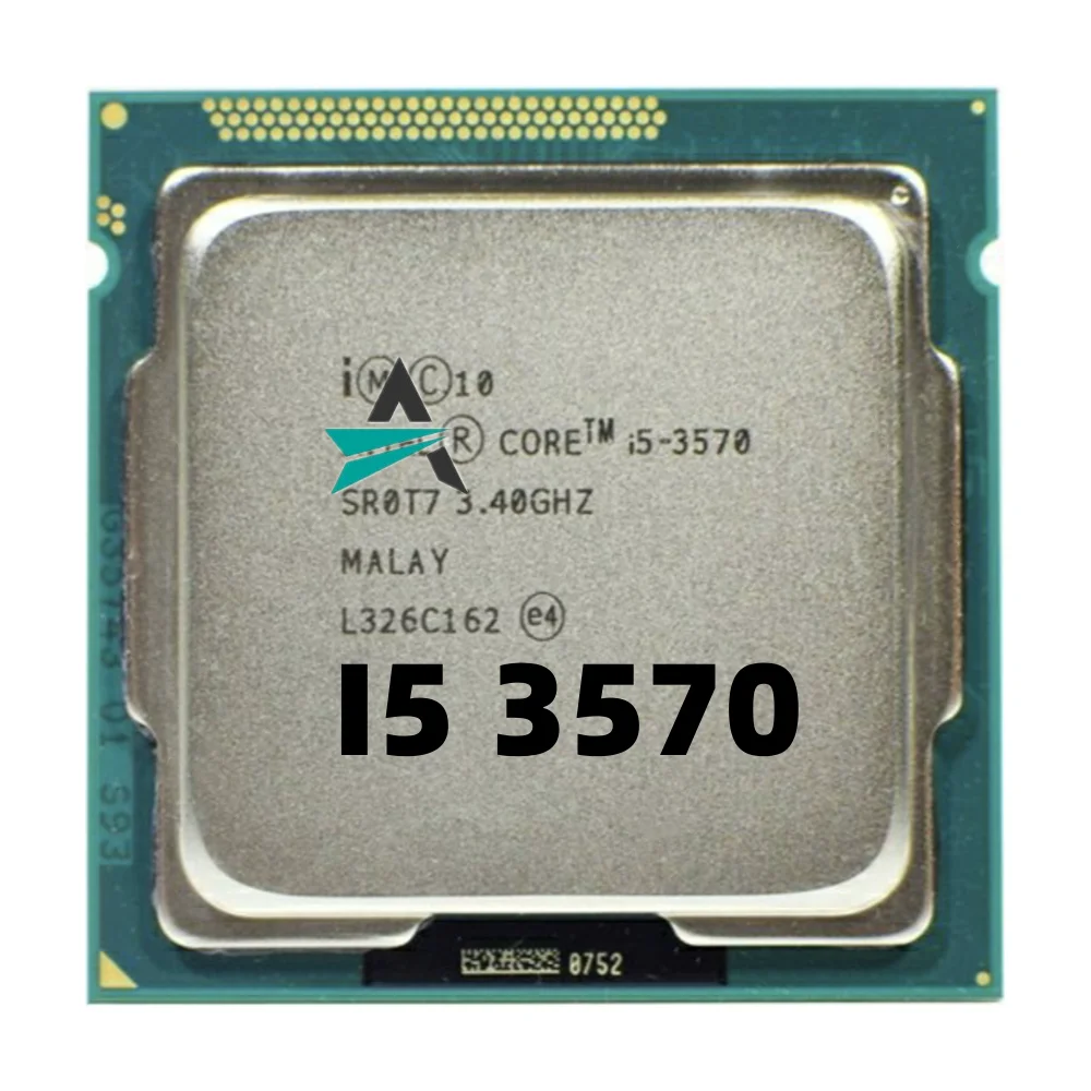 Used i5 3570 Processor Quad Core 3.4Ghz L3=6M 77W Socket LGA 1155 ...