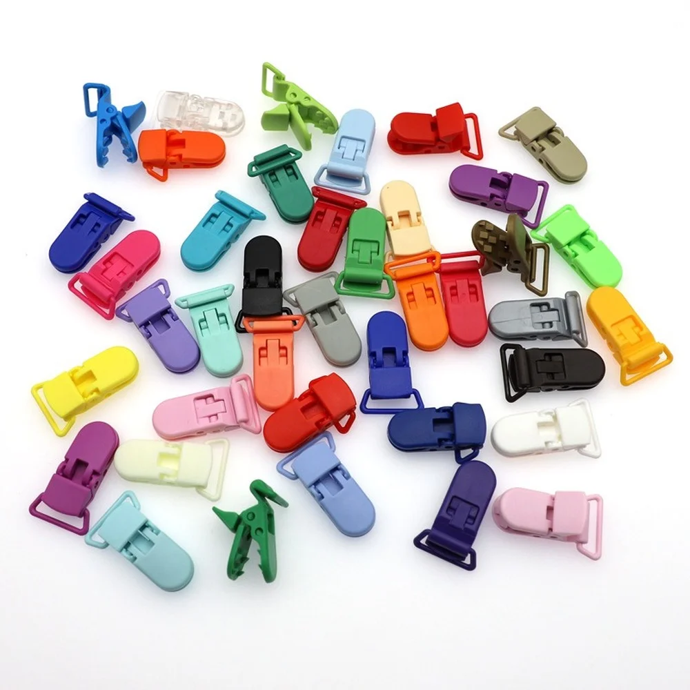 10pcs-Baby-Pacifier-Clips-Solid-Plastic-Pacifier-Clips-Soother-Holder ...
