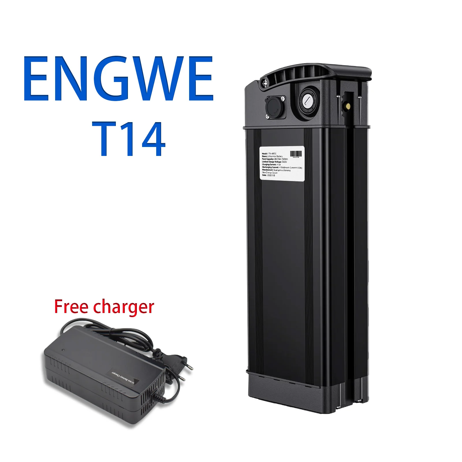 For-Engwe-T14-EBike-Battery-48V-25Ah-24Ah-19-2Ah-17Ah-15Ah-13Ah-Lithium ...