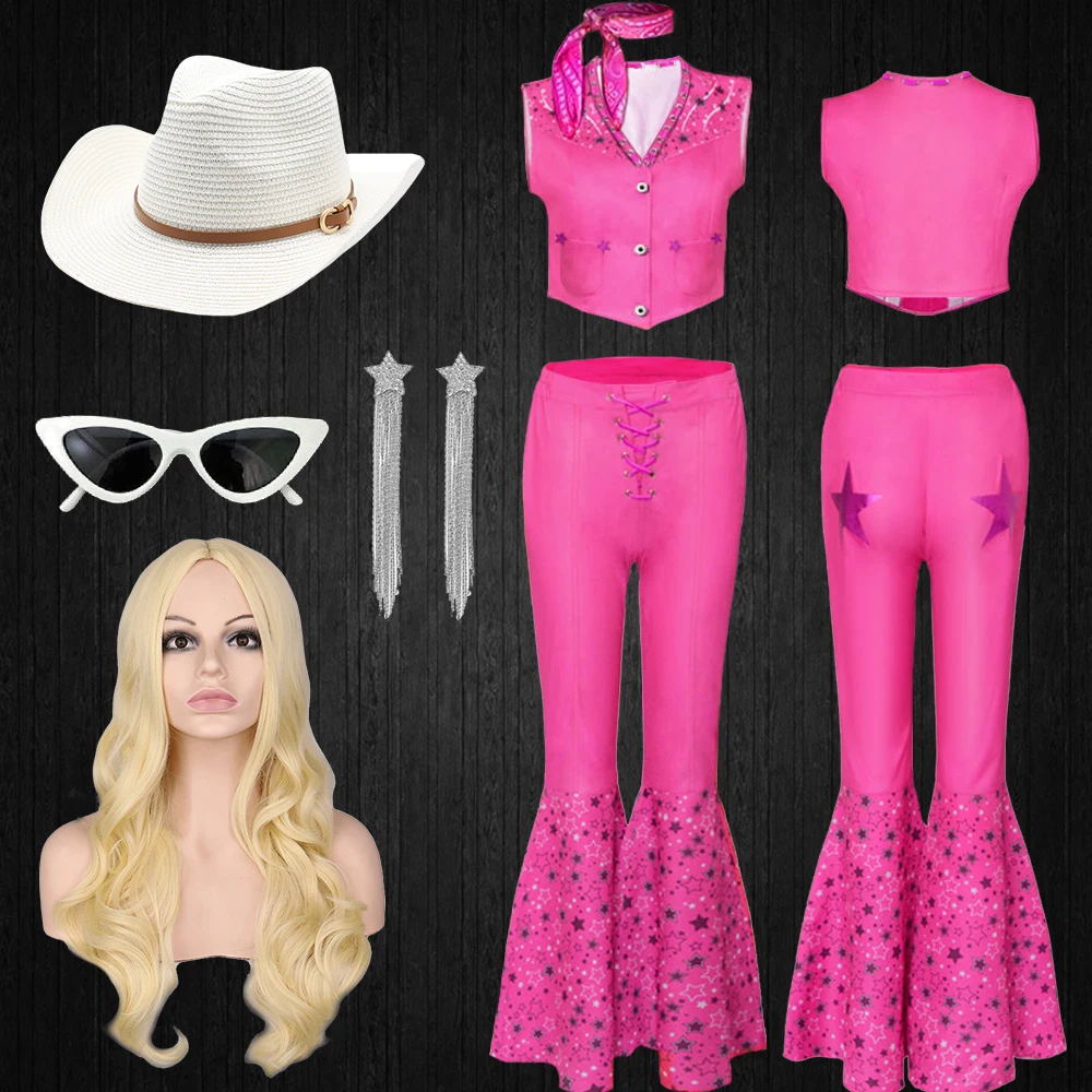 Margot-Robbie-New-Movies-Adult-Barbi-Cosplay-Costume-Party-Fashion ...