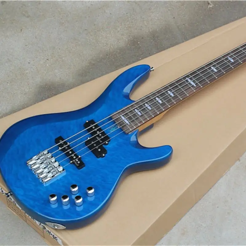 Chinese-guitar-factory-produces-high-quality-5-string-PJ-electric-bass ...