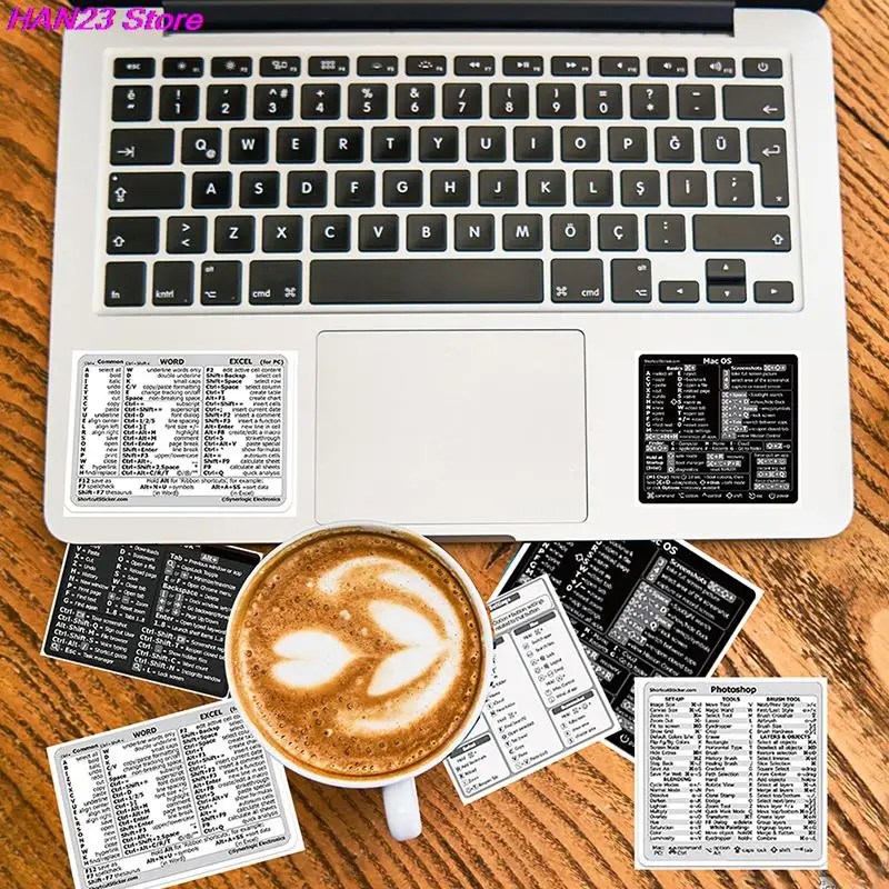 30Pcs-Set-Windows-Word-Excel-for-Windows-Adobe-Photoshop-Quick ...