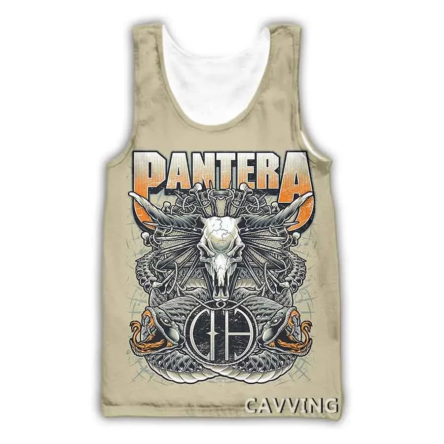 New-Fashion-Women-Men-s-3D-Print-Pantera-Band-Tank-Tops-Harajuku-Vest ...