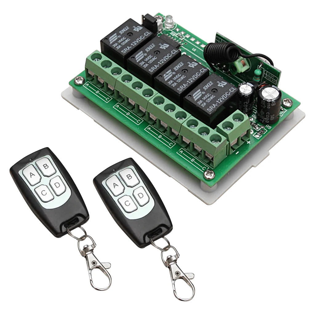 Wireless-Controller-Kit-Universal-Household-Garage-Gate-Remote-Control ...