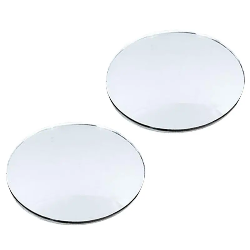 Car-Blindspot-Mirror-Glass-Round-Convex-Rear-View-Mirror-Frameless ...