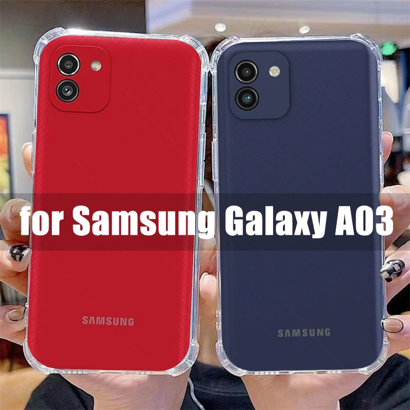 Funda-de-tel-fono-transparente-para-Samsung-Galaxy-A03-fundas-de ...
